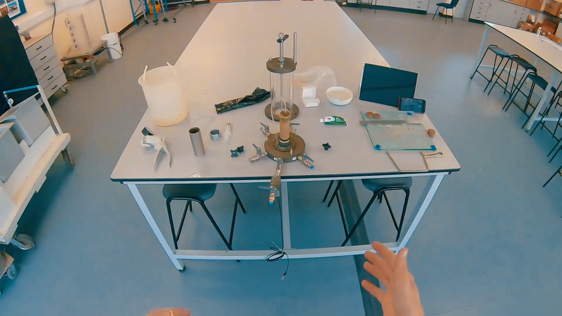 Geotechnical Modelling Experimental Demo Videos - Angus Pettey